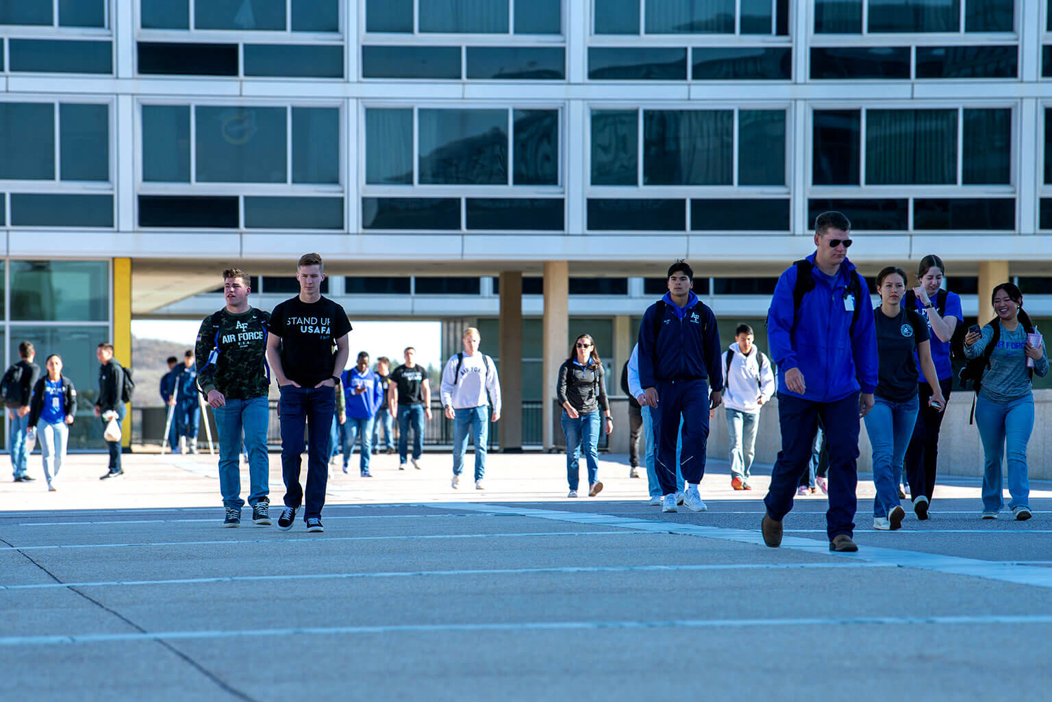 Cadet Wing Decked in Denim to Support Global Event - HM2 Buck for Hope ...