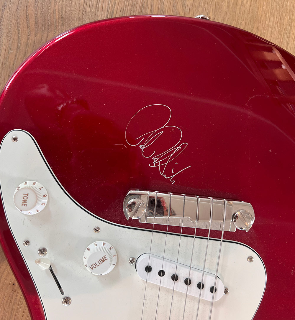 Paul Reed Smith Guitar Signed by Paul Reed Smith